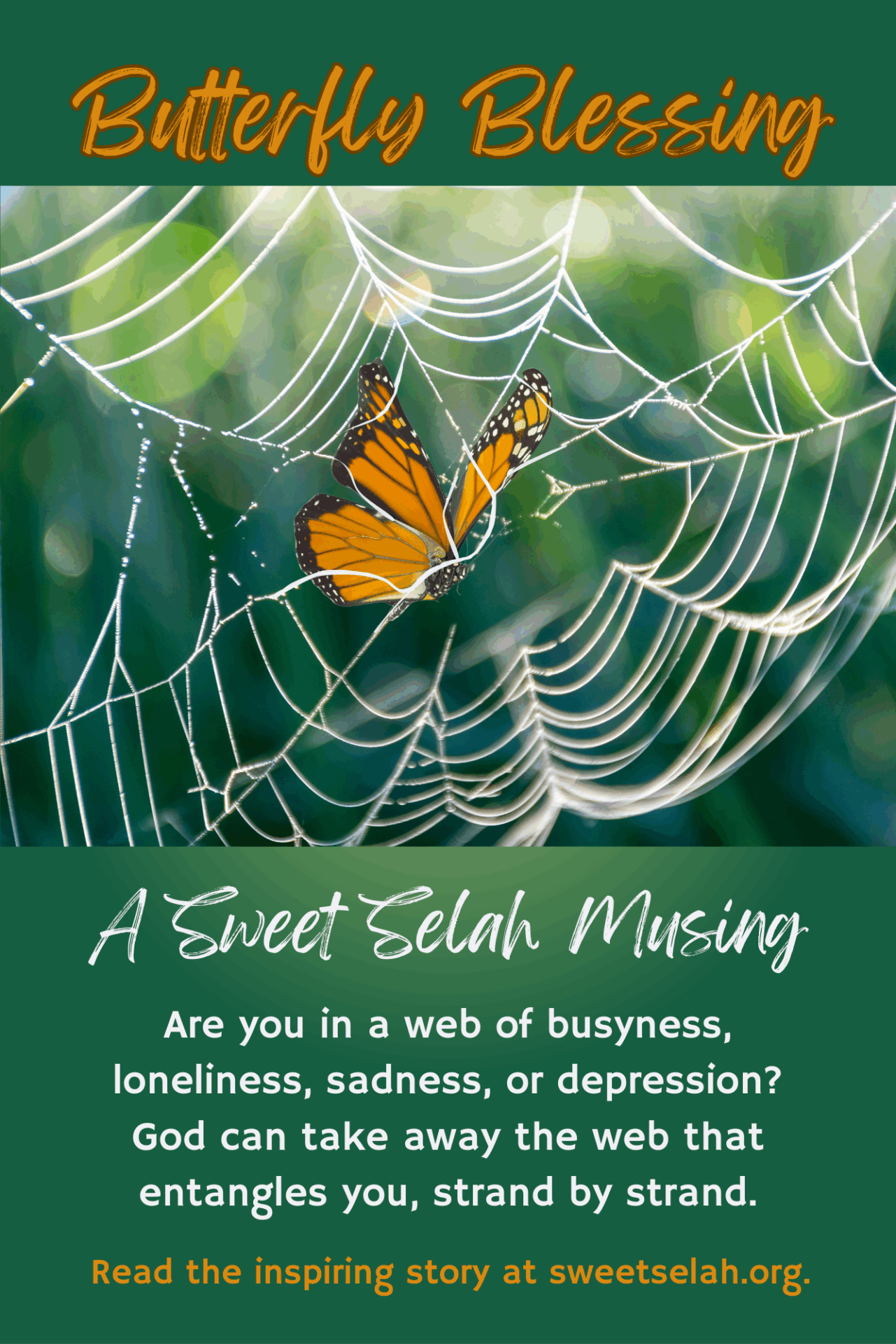 Butterfly Blessing - Sweet Selah Ministries